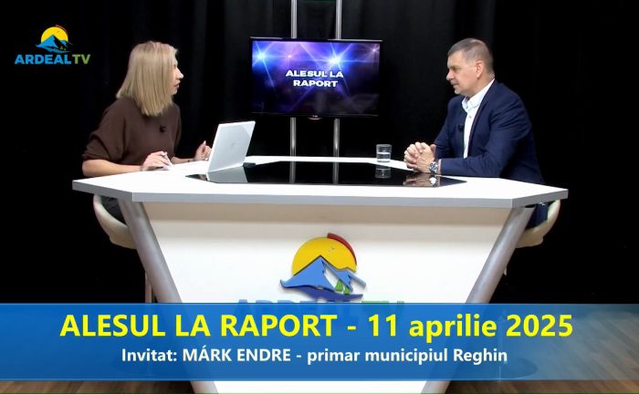 ALESUL LA RAPORT – 11 aprilie 2025 | Invitat: MÁRK ENDRE – primar ...